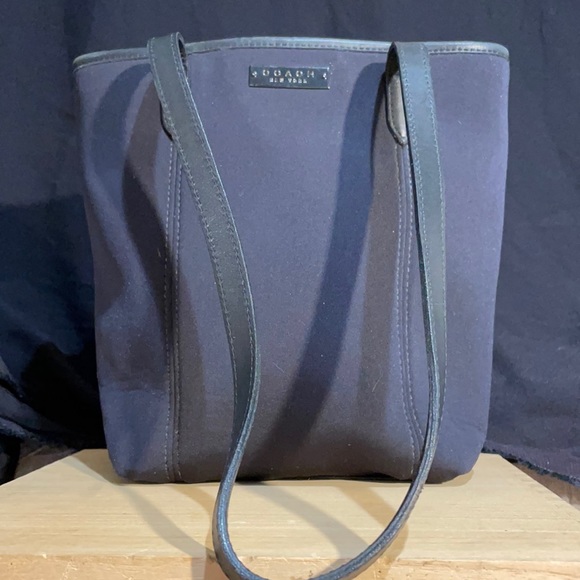 Coach | Bags | Coach Authentic Leatherneoprene Shoulder Bag | Poshmark